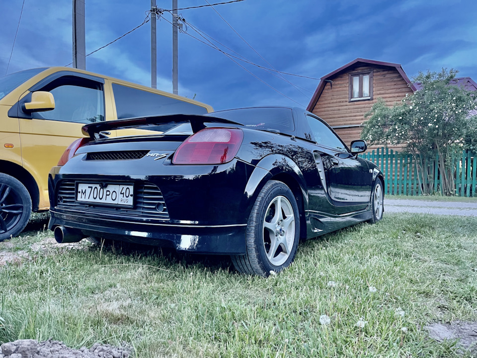 Низкий спойлер TRD. Пыльник рулевого вала. Дроссель — Toyota MR-S, 1,8 л, 2000 года | своими ...