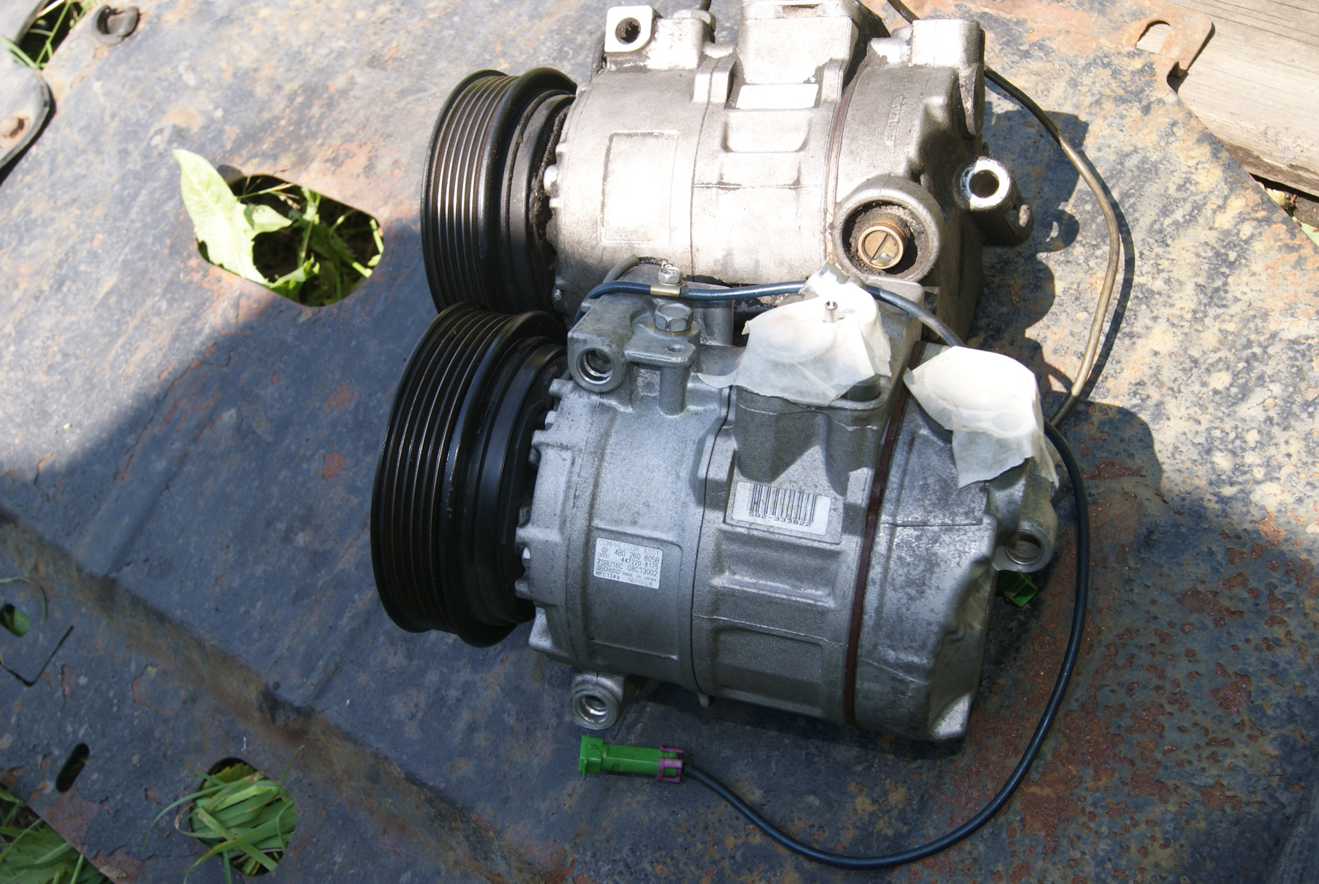 ЗАКЛИНИЛ КОМПРЕССОР КОНДИЦИОНЕРА: ЗАМЕНА БЕЗ ПРОМЫВКИ СИСТЕМЫ — Audi A6 ...