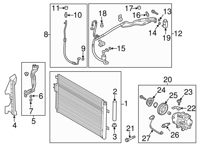 977622W801 Шланг кондиционера 2W800 KIA HYUNDAI | Запчасти на DRIVE2