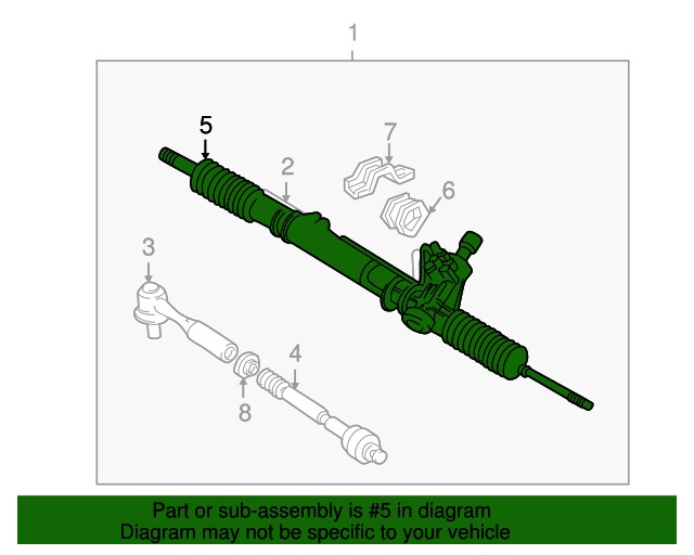 MR510271 Пыльник рулевой рейки Mitsubishi | Запчасти на DRIVE2