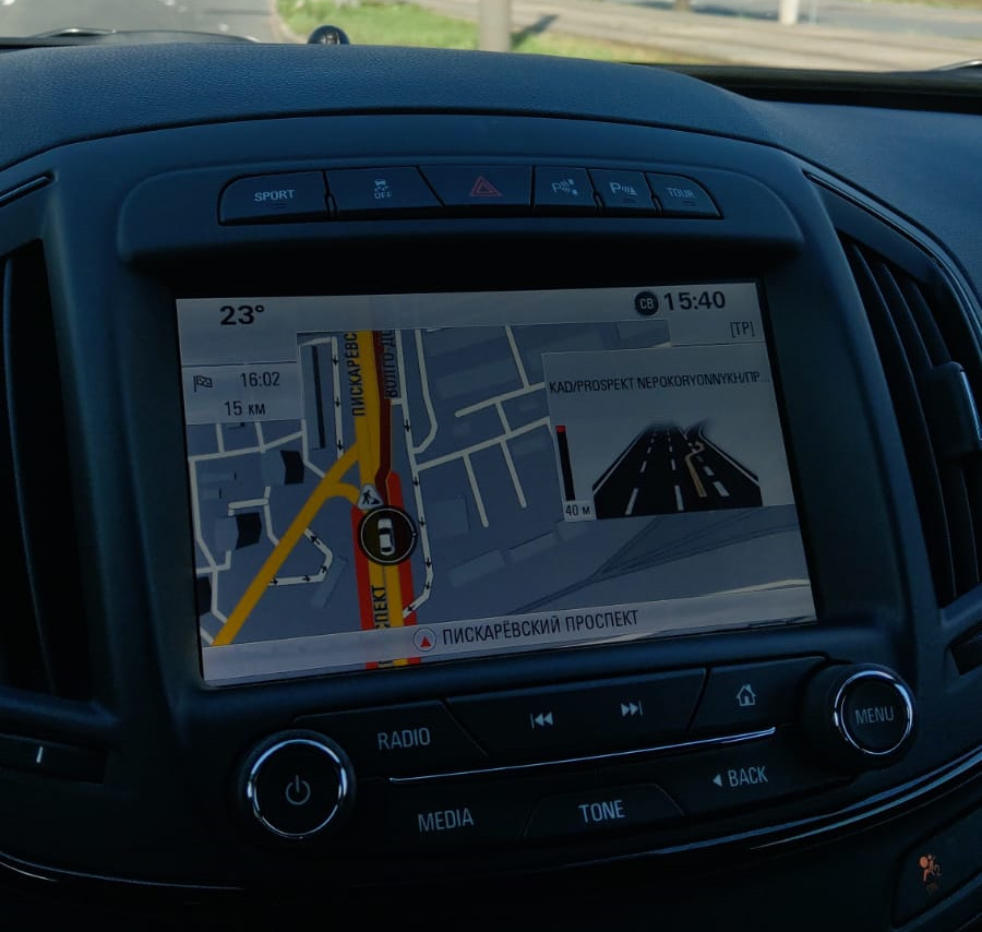 Долгожданный переход на HMI 2.5 — Opel Insignia Country Tourer (1G), 2 ...