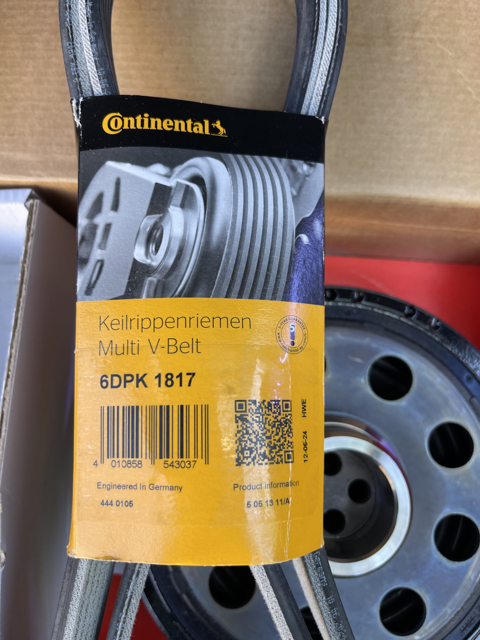 6DPK1817 Поликлиновый ремень CONTITECH | Запчасти на DRIVE2