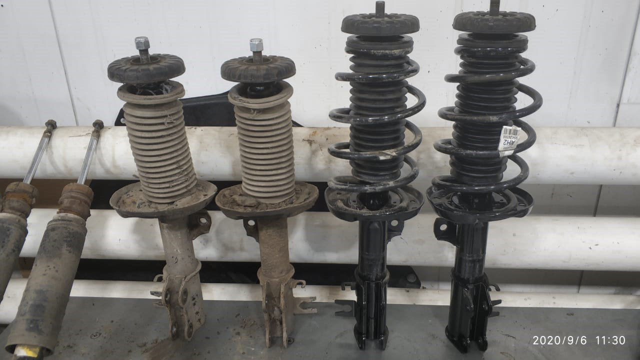 Замена амортизаторов вкруг и сайлентблоков переднего рычага — Chevrolet ...