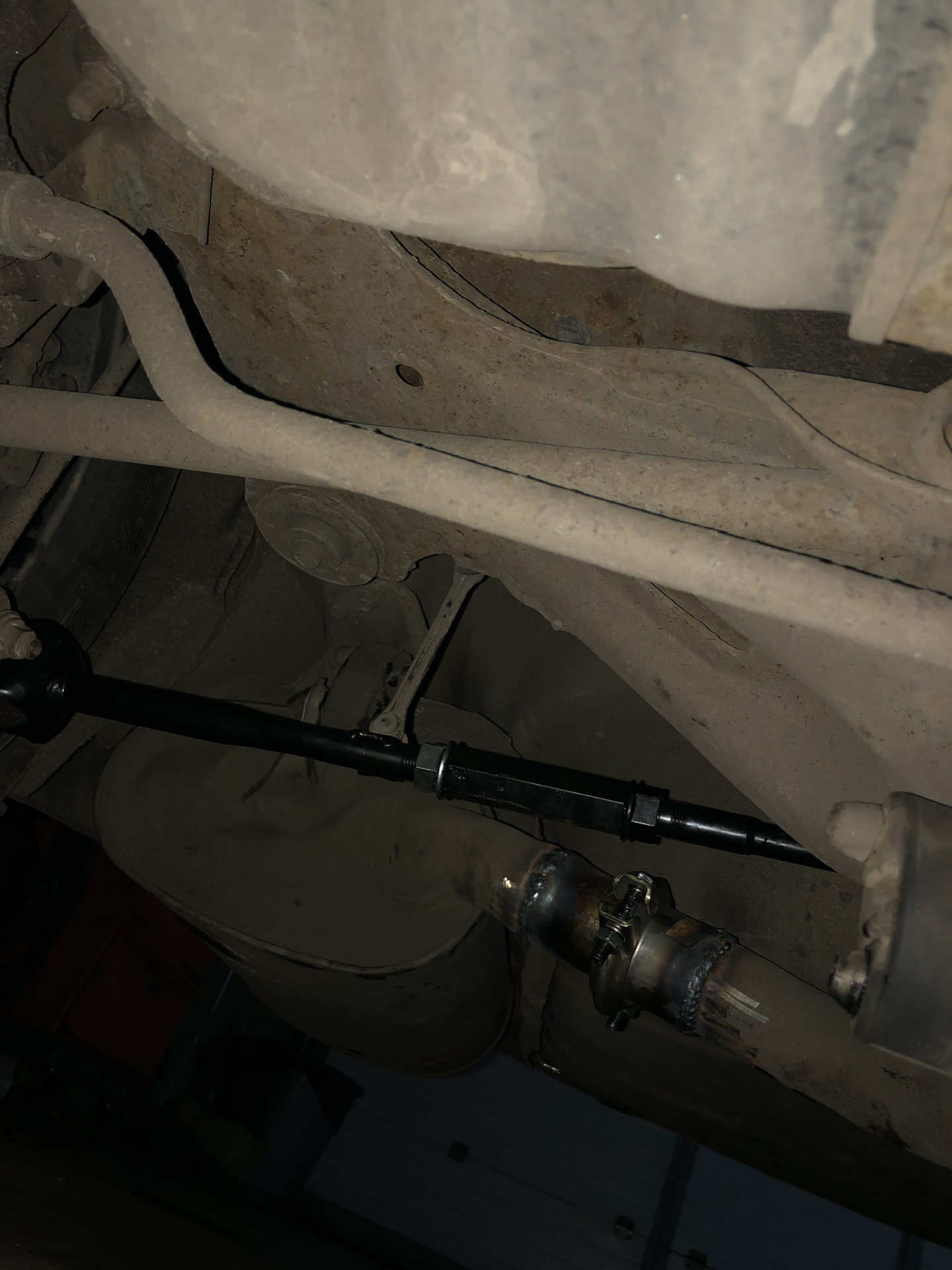 Развальные тяги (замена) Камри 40 — Toyota Camry (XV40), 2,4 л, 2007 ...