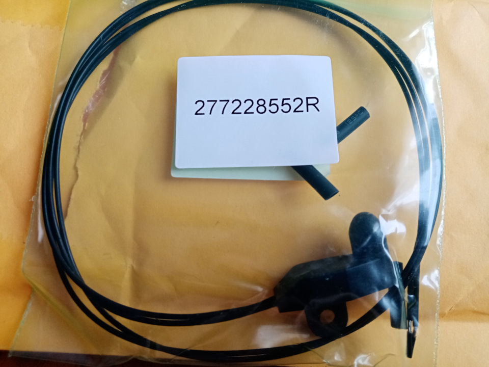 Датчик температуры за бортом. — Renault Espace (4G), 2 л, 2003 года ...