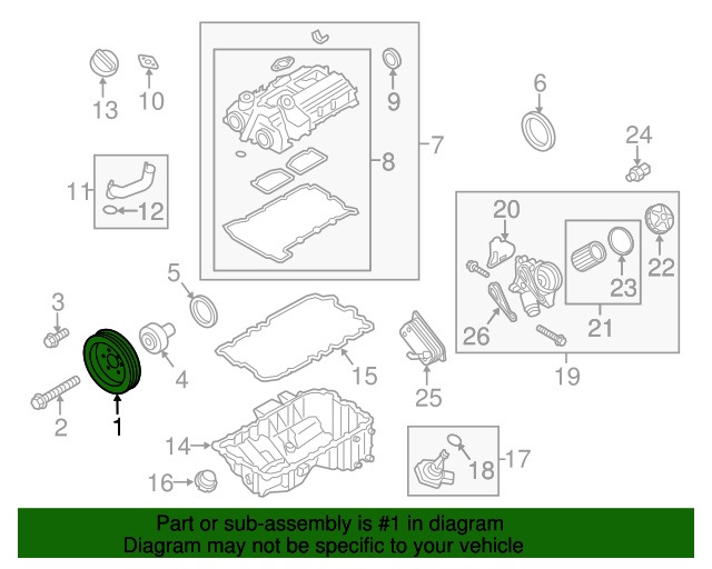 11237624103 демпфер крутильных колебаний BMW | Запчасти на DRIVE2