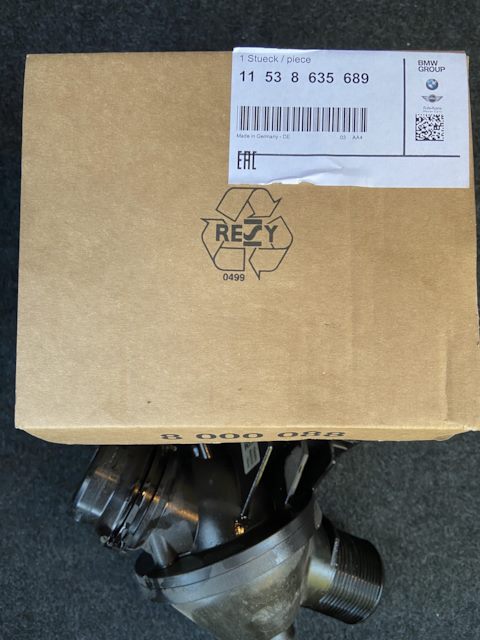 11538635689 термостат BMW | Запчасти на DRIVE2