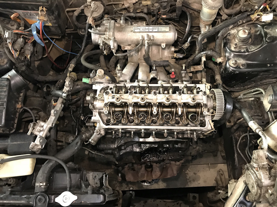 Установка Гбц d16z6 Vtec — Honda Civic Hatchback (5G), 1,6 л, 1993 года ...