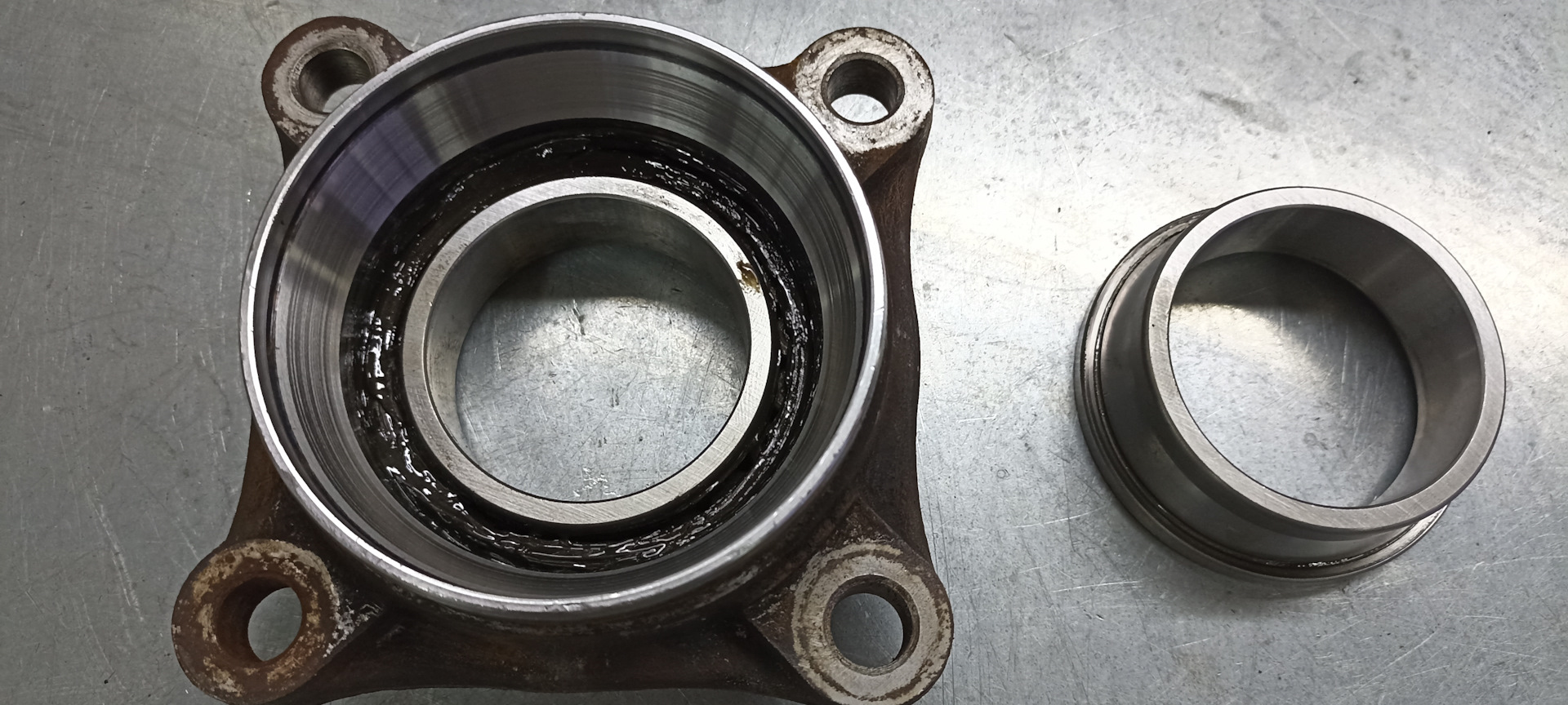 Замена ступичного подшипника. — Toyota Land Cruiser Prado 150-series, 3 ...