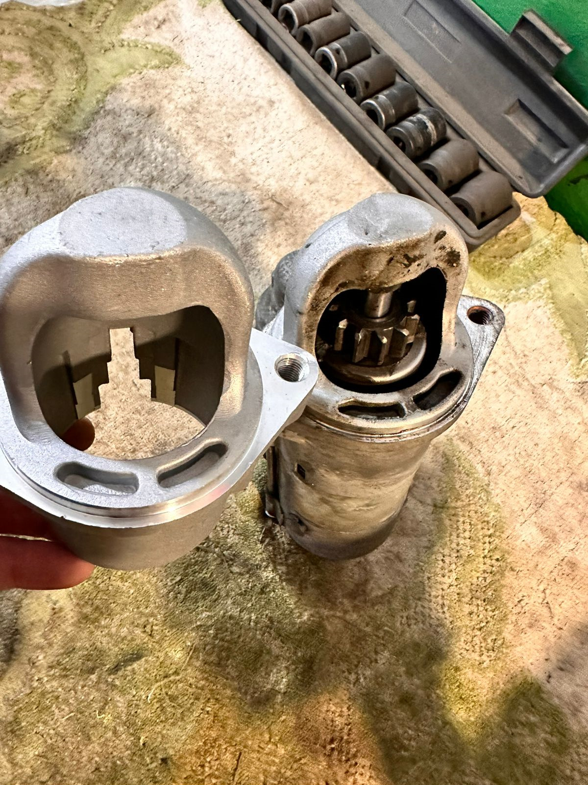 Крышки для стартера, от Krauf — Hyundai Santa Fe (2G), 2,2 л, 2011 года ...