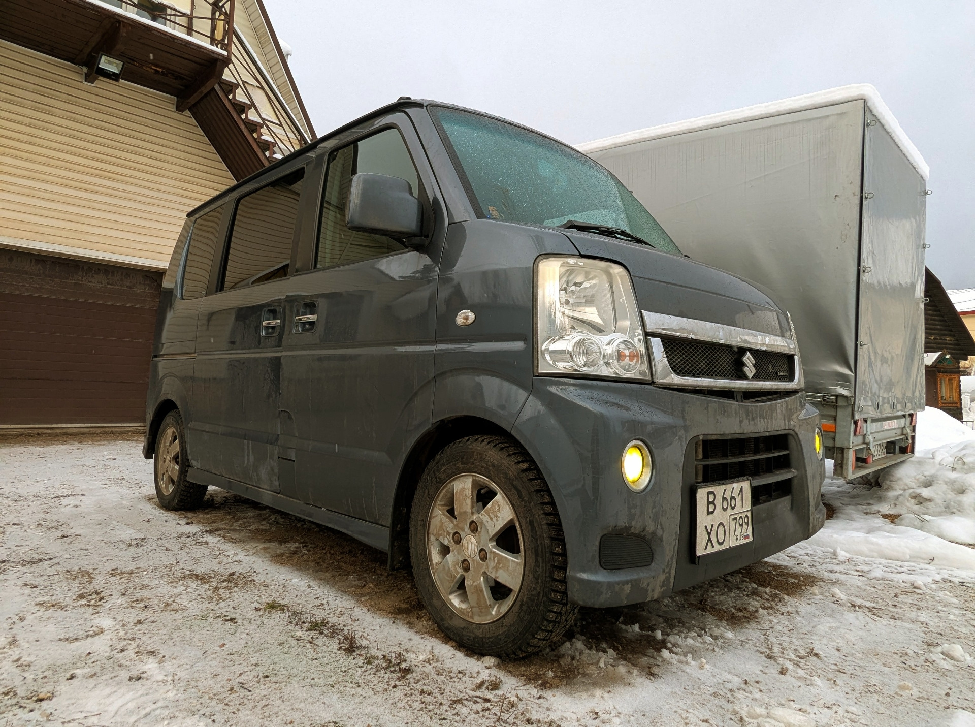 Живём — Suzuki Every (DA64), 0,7 л, 2007 года | просто так | DRIVE2