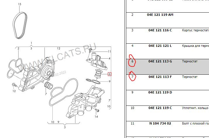 Нужна помощь. Термостат — Volkswagen Tiguan (2G), 1,4 л, 2018 года ...