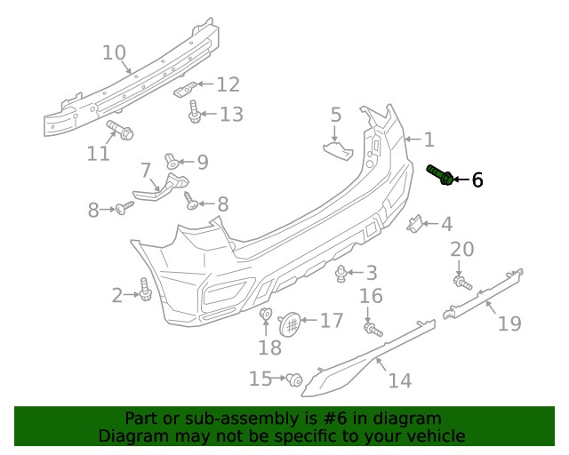 MS100242 БОЛТ ПЕРЕДНЕГО КРЫЛА Mitsubishi | Запчасти на DRIVE2