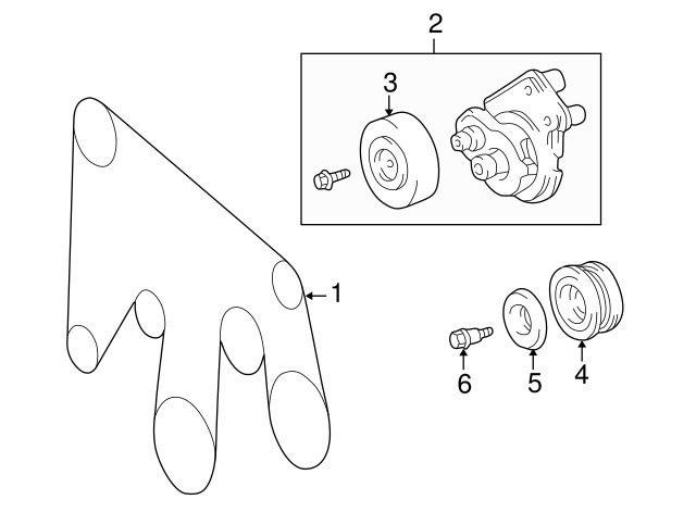 9091602463 ПОЛИКЛИНОВЫЙ РЕМЕНЬ 6 PK 2245 TOYOTA LEXUS | Запчасти на DRIVE2
