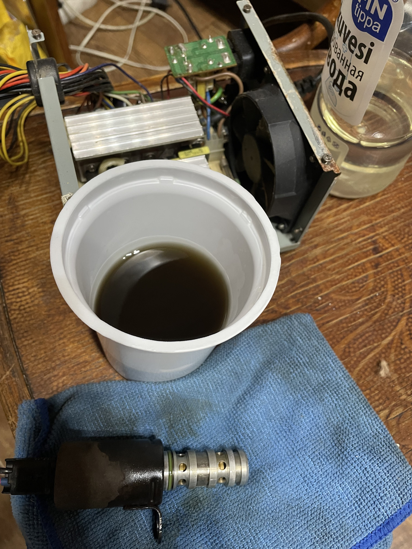 Чистка клапана фазорегулятора с помощью Arduino — Citroen C4 (2G), 1,6 ...