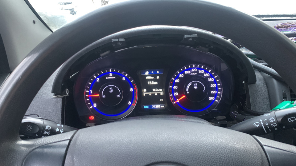 Цветная Приборка в гетц. — Hyundai Getz, 1,4 л, 2011 года | электроника ...