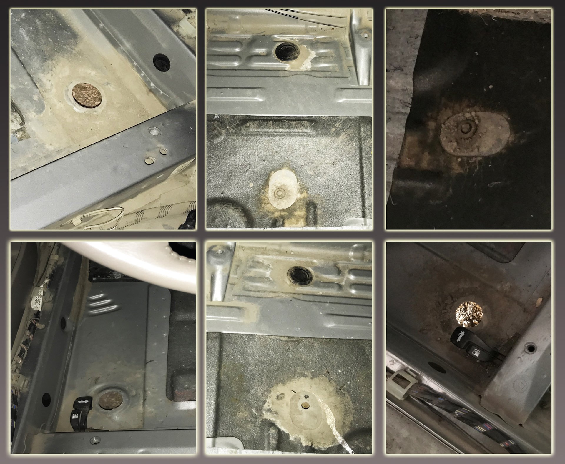 Резиновые заглушки в салон и покрытие антигравием задних арок. — Toyota ...