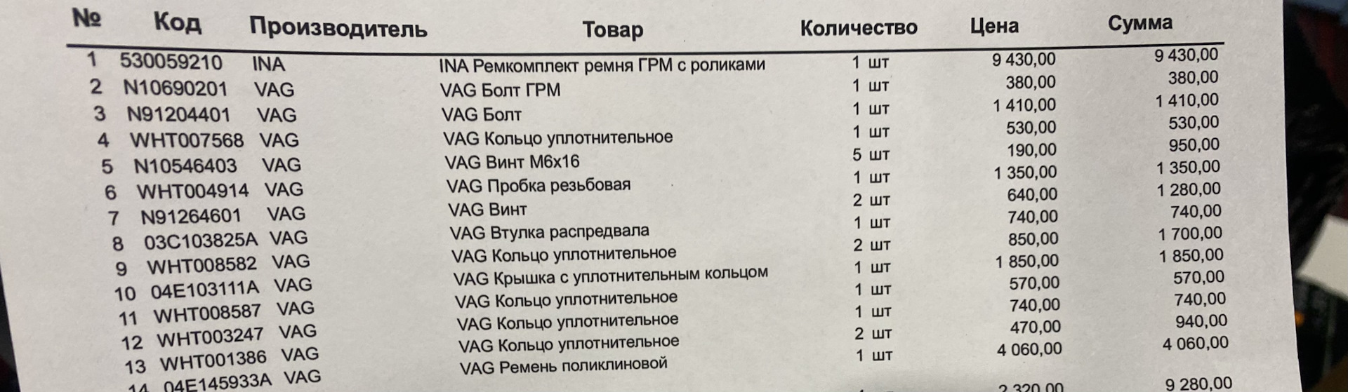 Замена ремня ГРМ Tiguan 2 (2g), 1,4 czda (ea211) — Volkswagen Tiguan ...