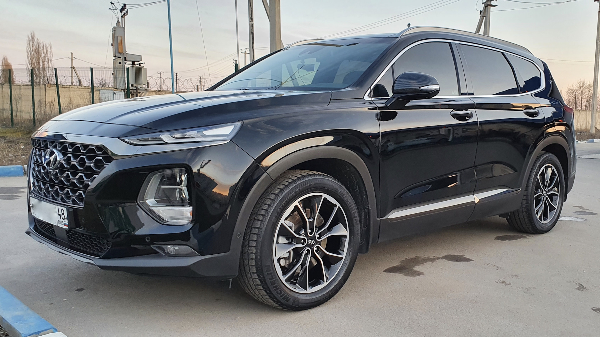 Hyundai Santa Fe (4G) 3.5 бензиновый 2020 | 3.5 FIGHTER-INTERCEPTOR на ...