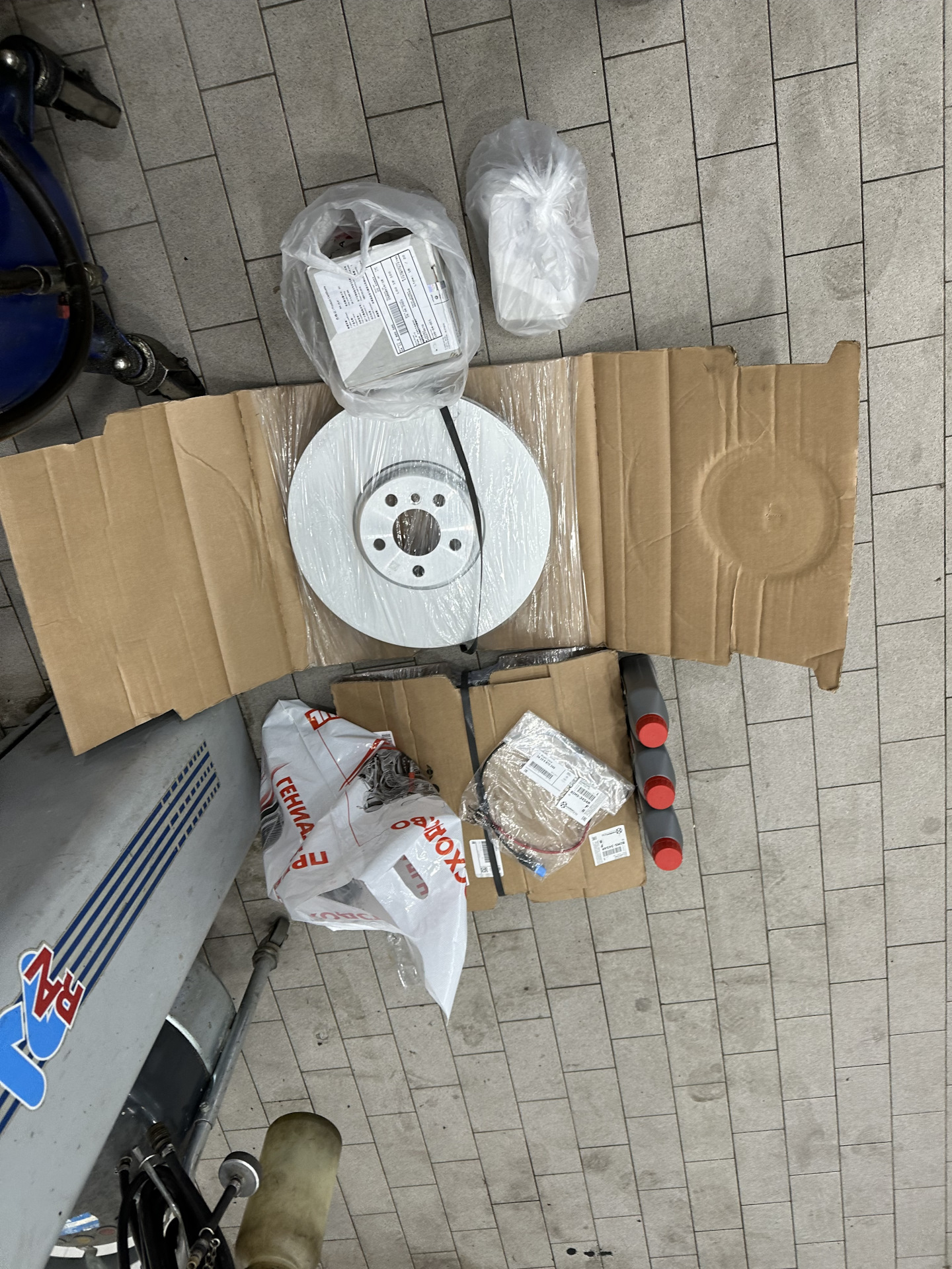 ТО тормозной системы — BMW 3 series (G20), 3 л, 2019 года | плановое ТО ...