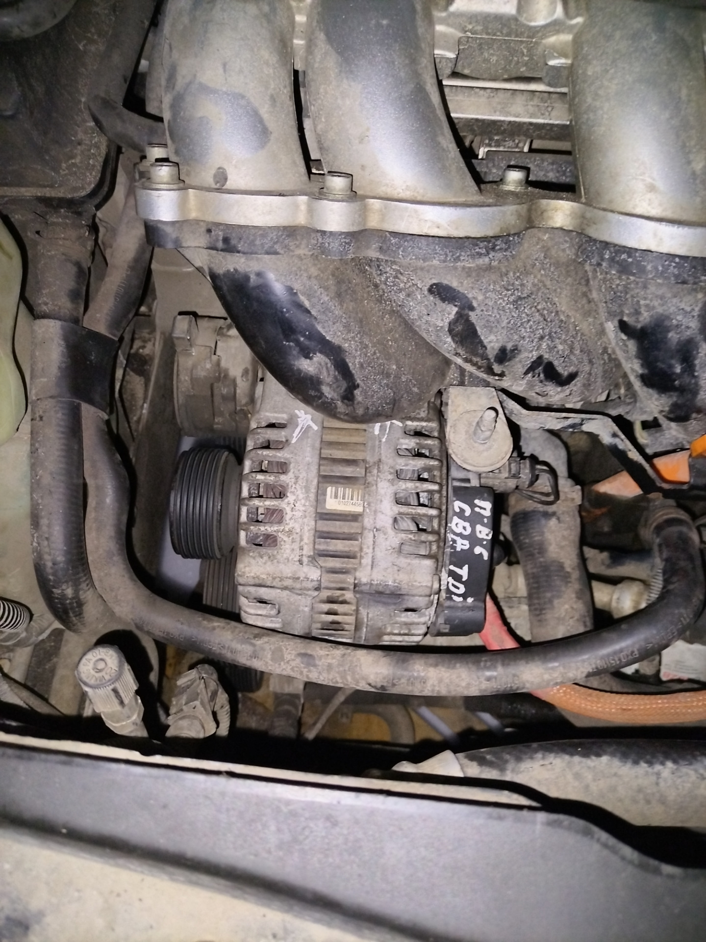 Замена генератор 120 ампер на 180 — Volkswagen Bora (1G), 1,8 л, 2000 ...