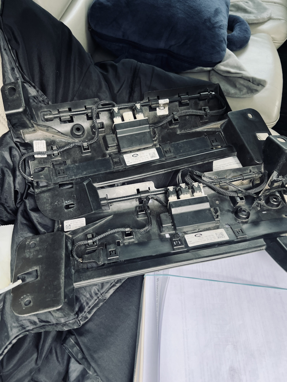 Тизер. Дооснащение штатной системой жестового открывания багажника ...