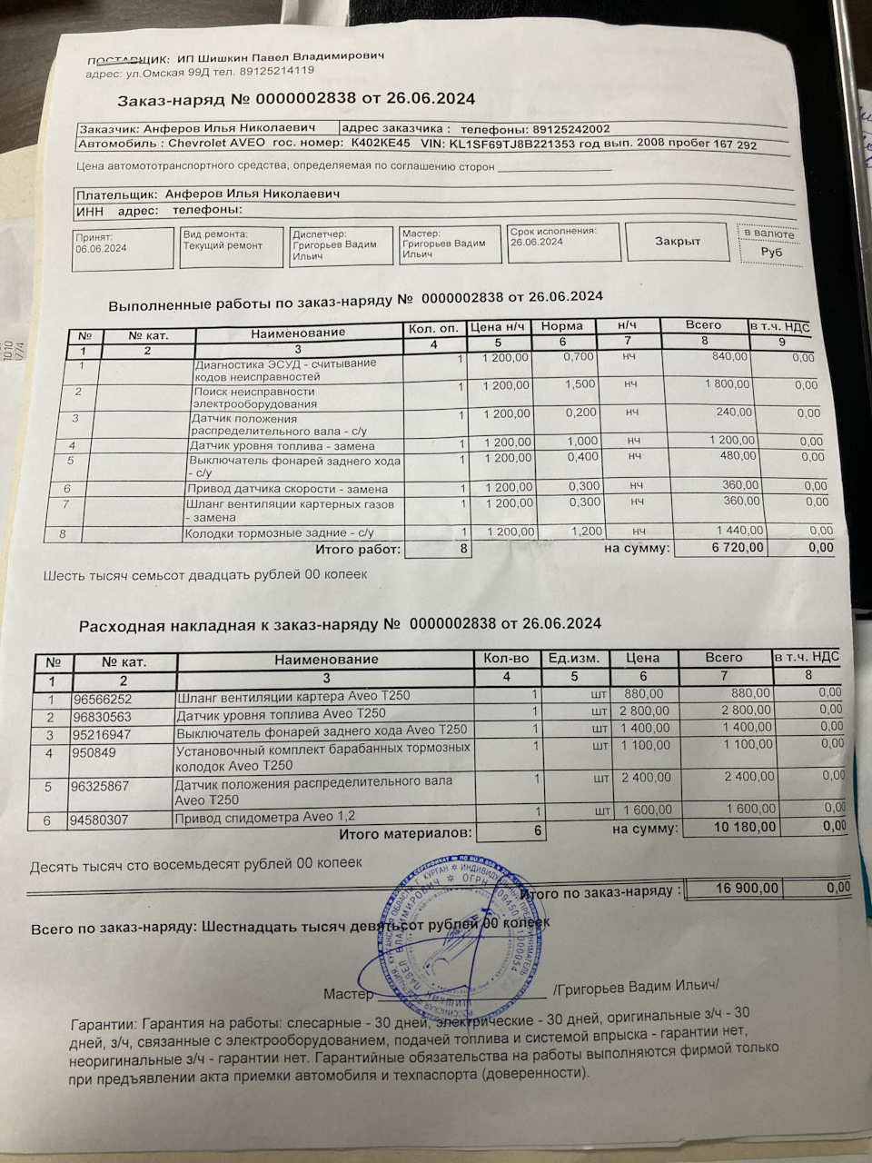 96830563 Датчик уровня топлива GM | Запчасти на DRIVE2