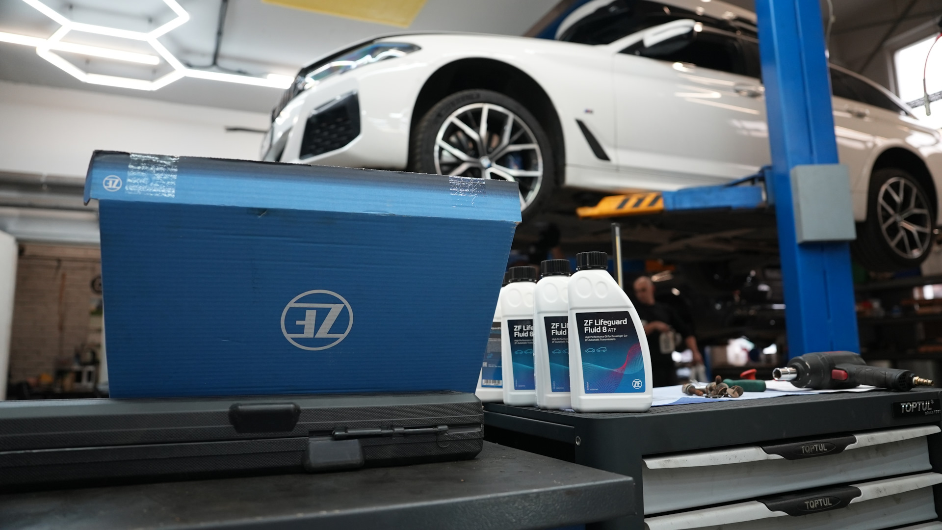 Замена масла АКПП — BMW 5 series Touring (G31), 3 л, 2020 года | визит ...