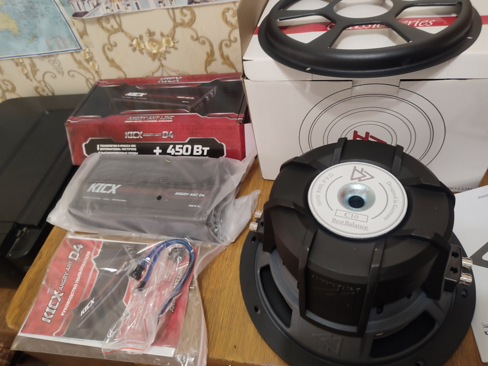 Усилитель Kicx Angry Ant D4, финальная закупка. — Skoda Octavia A5 Mk2, 1,8 л, 2009 года ...