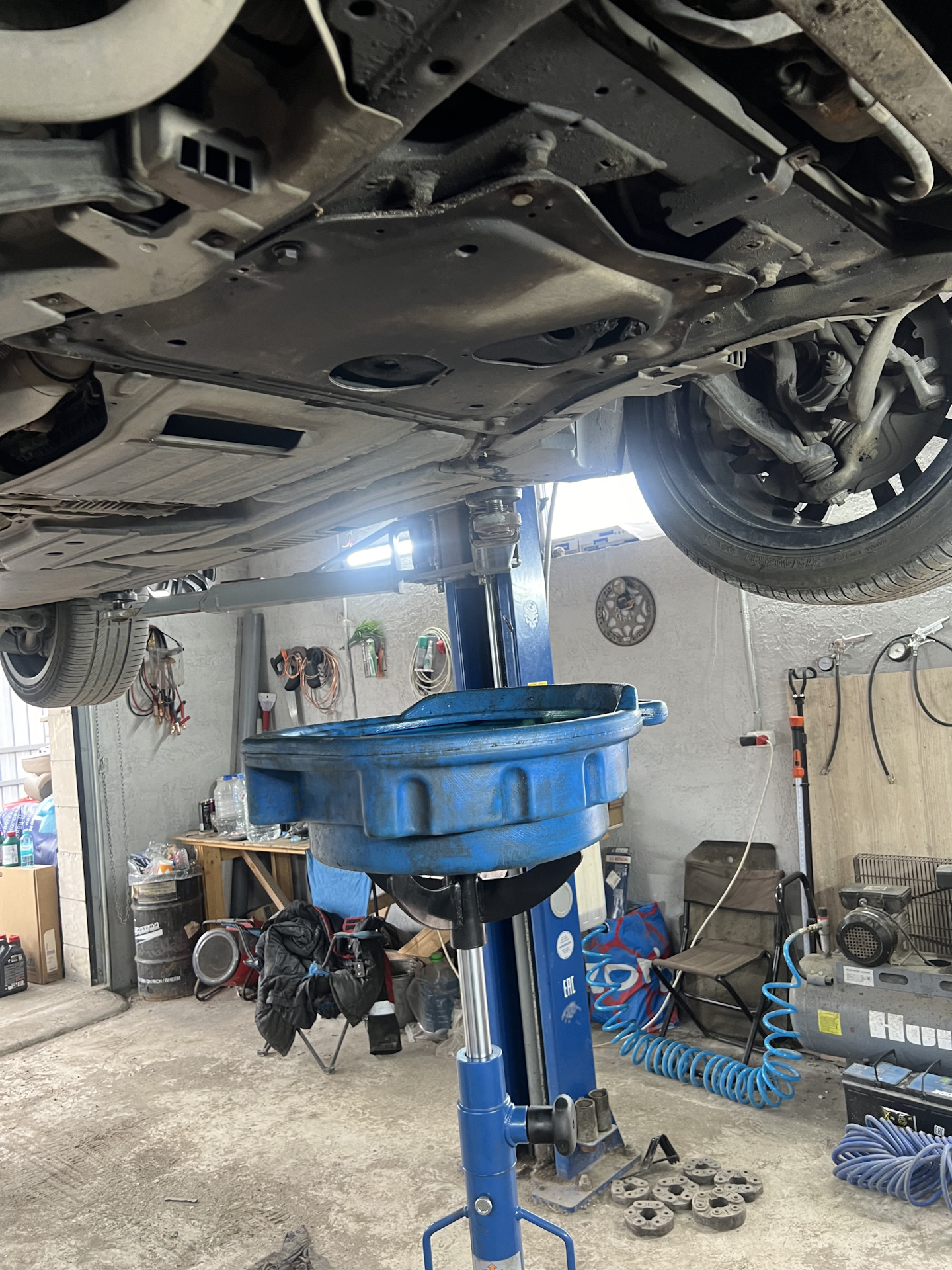 #27.Очередное то, замена топливного фильтра, прокладки и патрубка гур ...