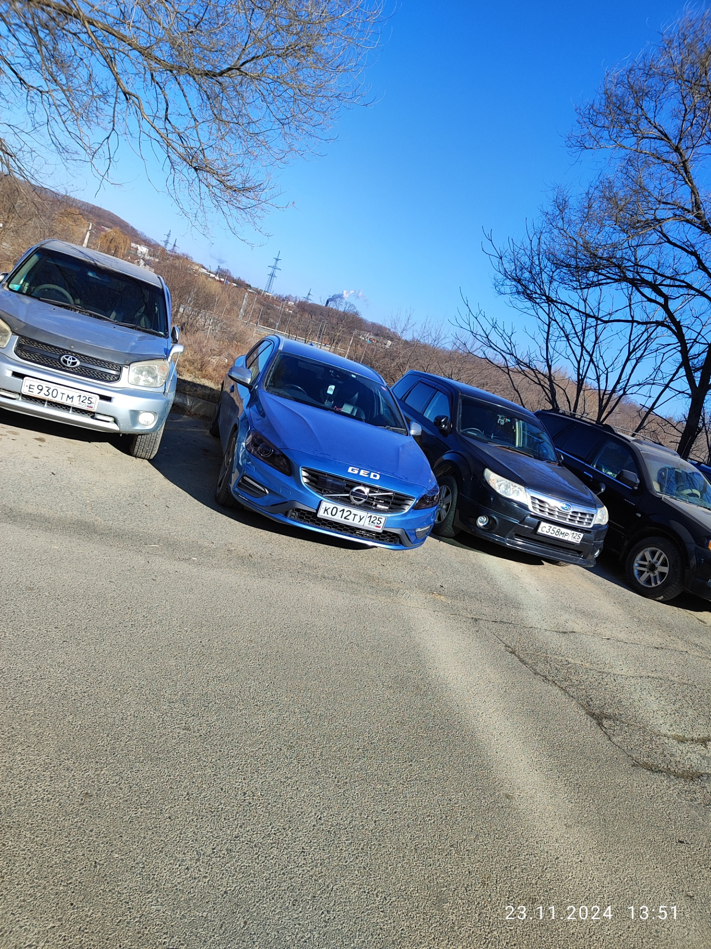 Фотохромная плёнка — Volvo V60 (1G), 1,6 л, 2014 года | стайлинг | DRIVE2