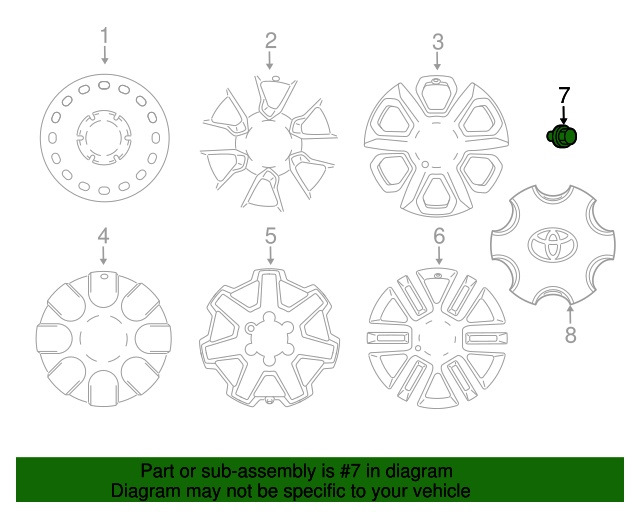 9094201104 Гайка колесная TOYOTA LEXUS | Запчасти на DRIVE2