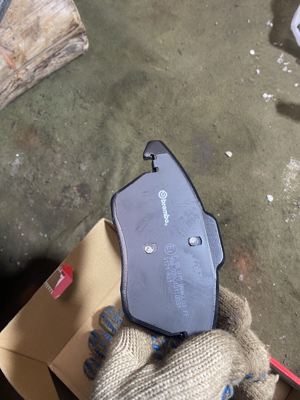 P85075 Тормозные колодки brembo | Запчасти на DRIVE2