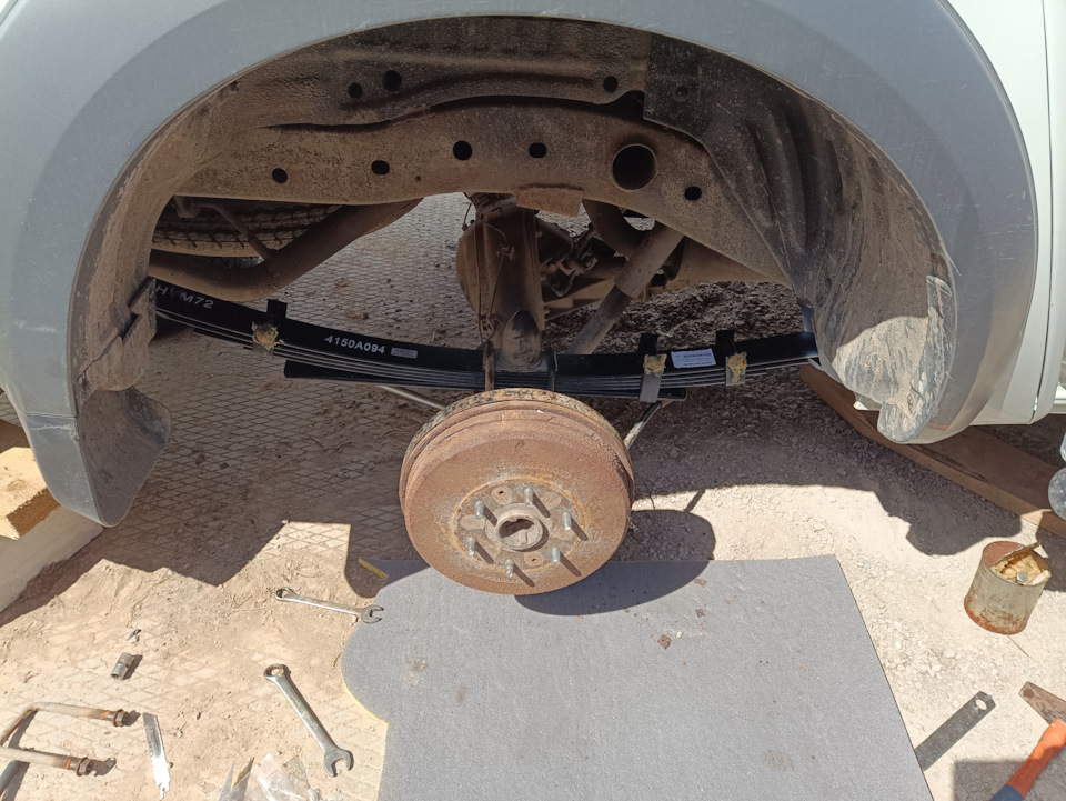 4150A094 РЕССОРА ЗАДНЯЯ L200 2007-… Mitsubishi | Запчасти на DRIVE2