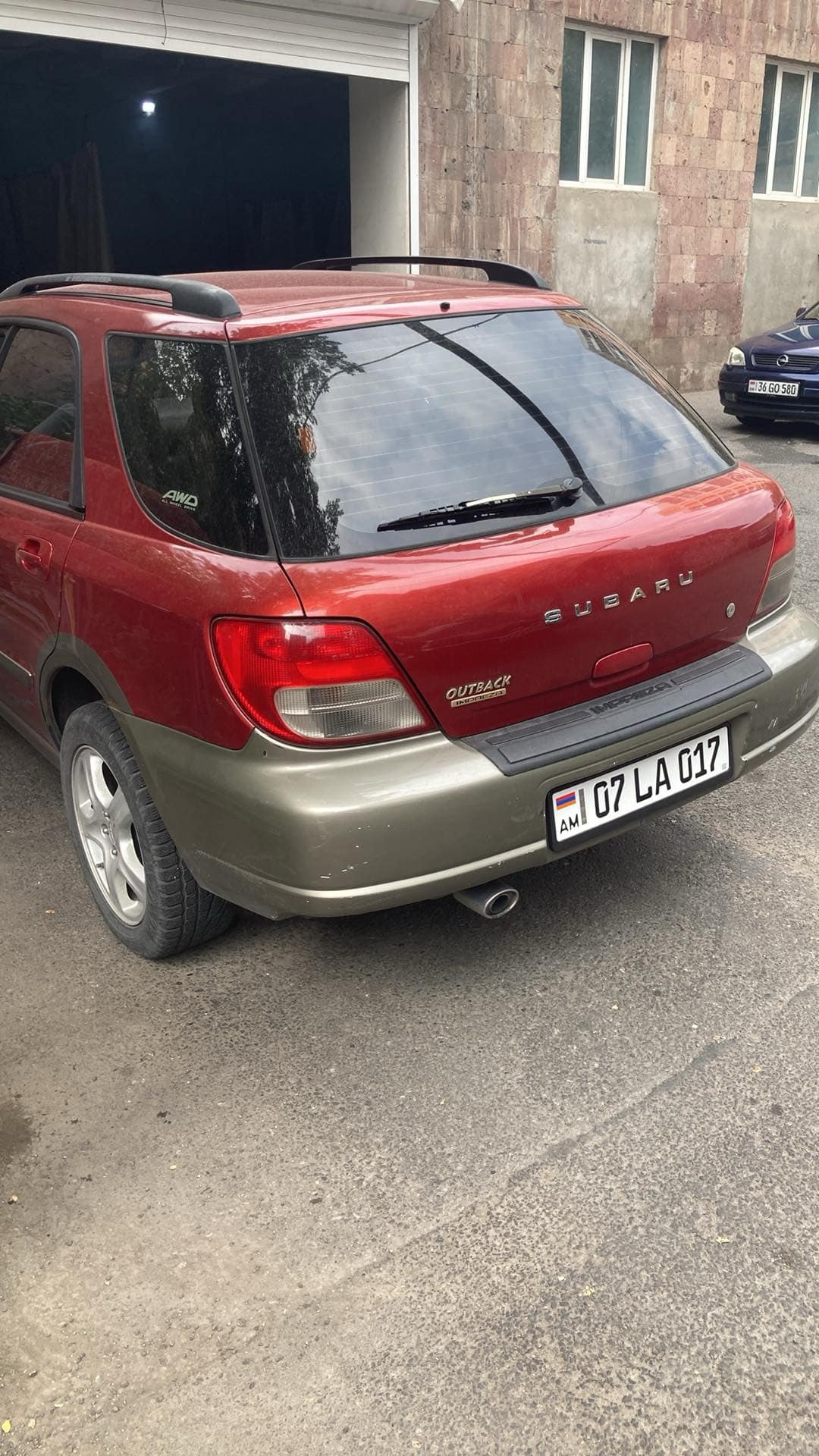 2ая Subaru, Impreza Outback Sport — Subaru Impreza Outback Sport, 2,5 л ...