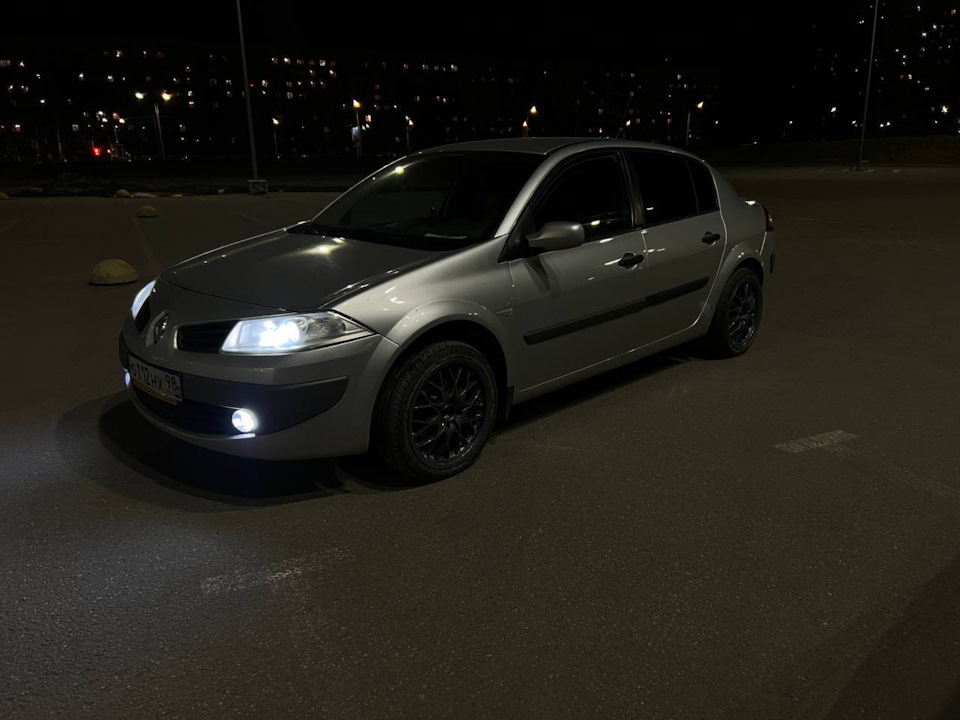 Дождался диски и переобулся — Renault Megane II, 1,6 л, 2007 года ...