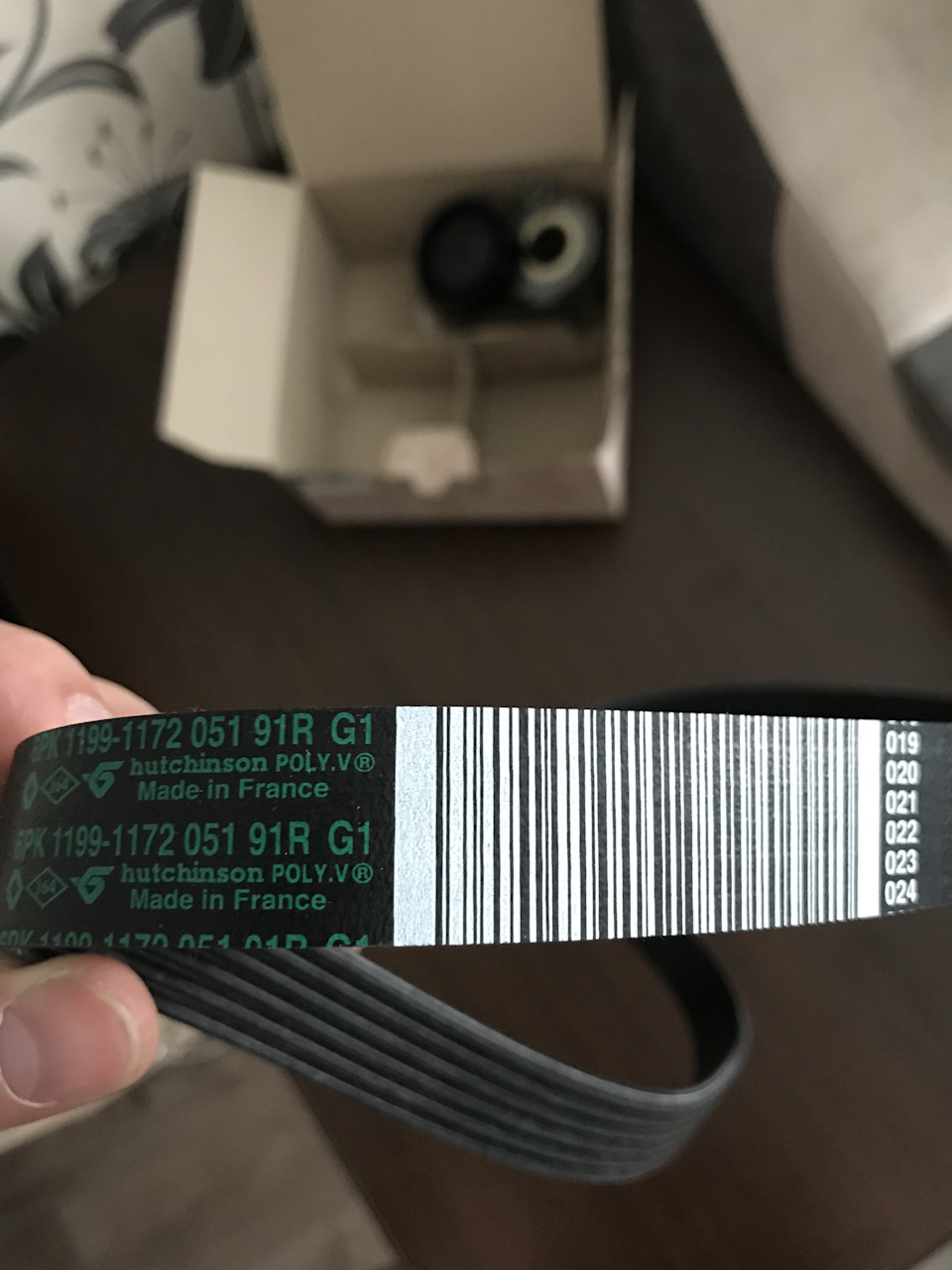 117205191R Ремень поликлиновой RENAULT | Запчасти на DRIVE2