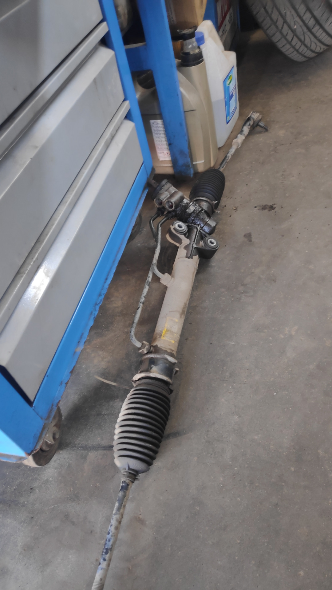 Замена рейки. — Chevrolet Lacetti 5D, 1,6 л, 2007 года | визит на ...