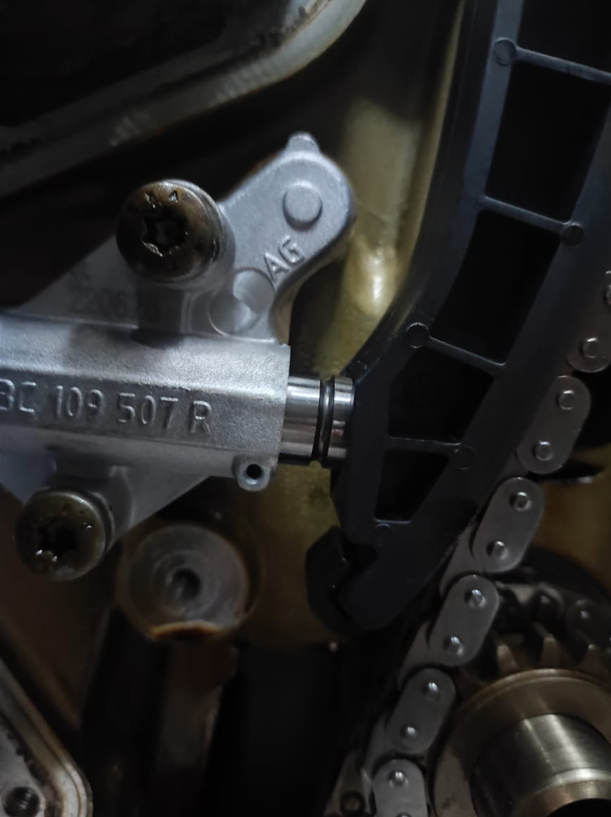 Замена ГРМ, КВГК, чистка топливной системы CFNA — Volkswagen Polo Sedan ...