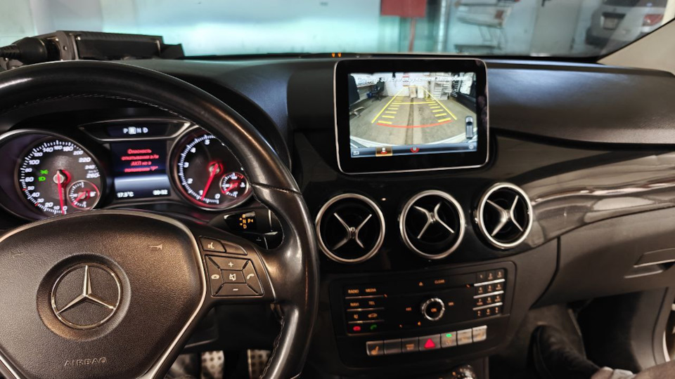 Дооснащение NTG 5.1+камера заднего вида. — Mercedes-Benz B-Class (W246 ...