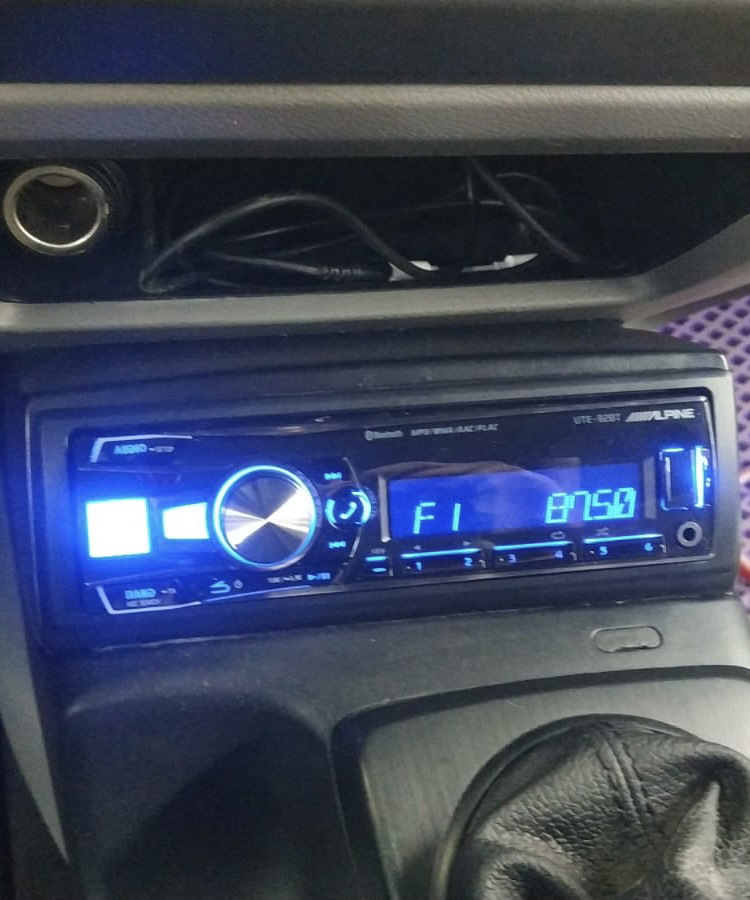 Alpine Ute-92bt продам — Honda Civic 4D (8G), 1,8 л, 2008 года ...