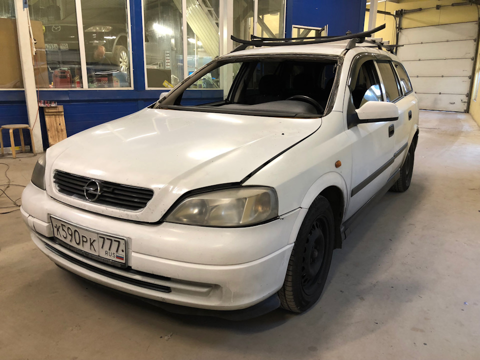 Замена лобового стекла Opel Astra G — rj-glass на DRIVE2