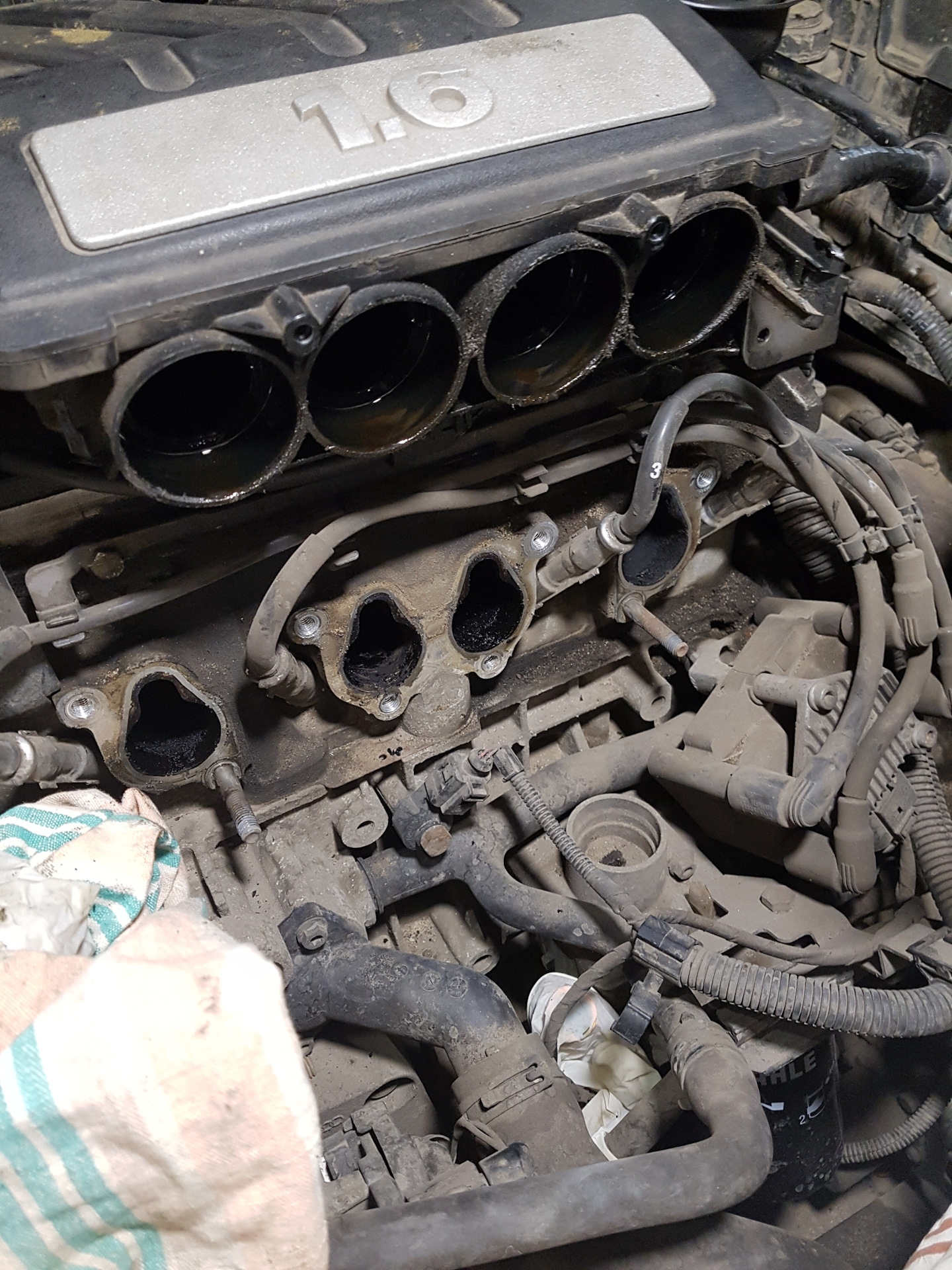 Замена прокладки кк — Volkswagen Jetta V, 1,6 л, 2007 года | своими ...