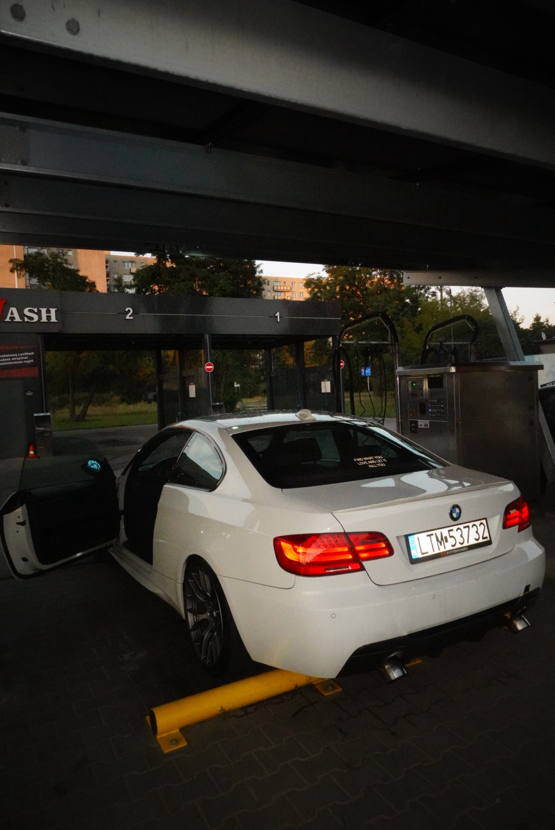 Пост напоминание о смене моторного масла +насадки на дизель павер — BMW 3 series Coupe (E92), 3 ...