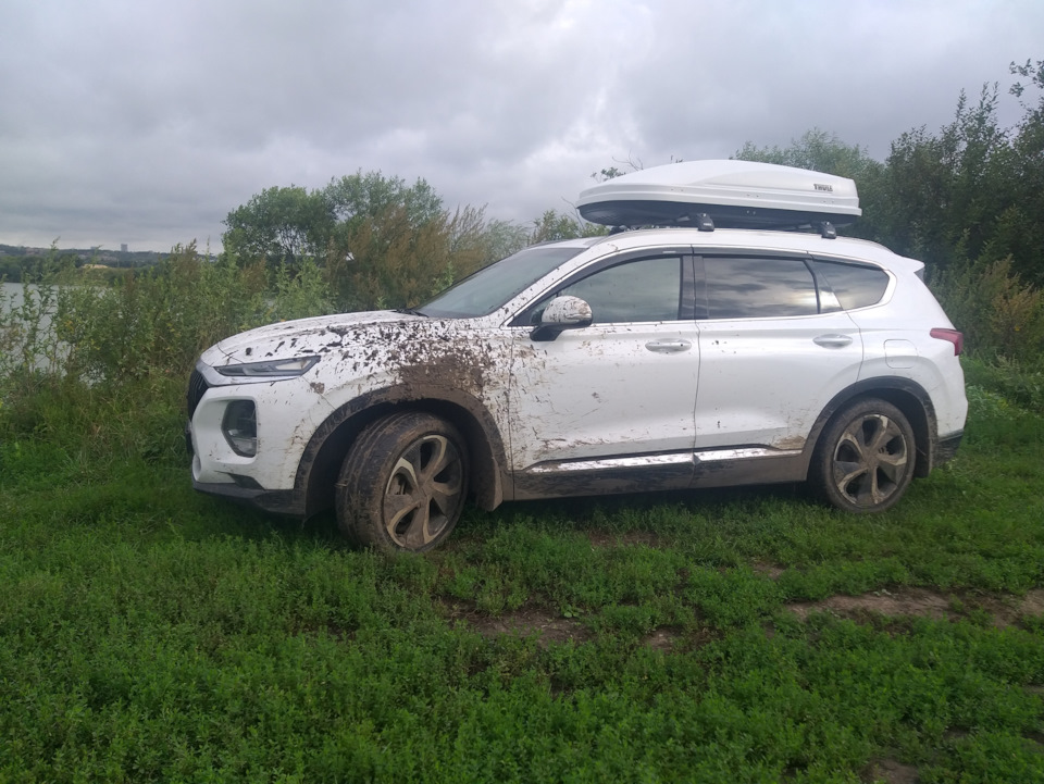 Профилактика авто. — Hyundai Santa Fe (4G), 2,2 л, 2018 года | визит на ...