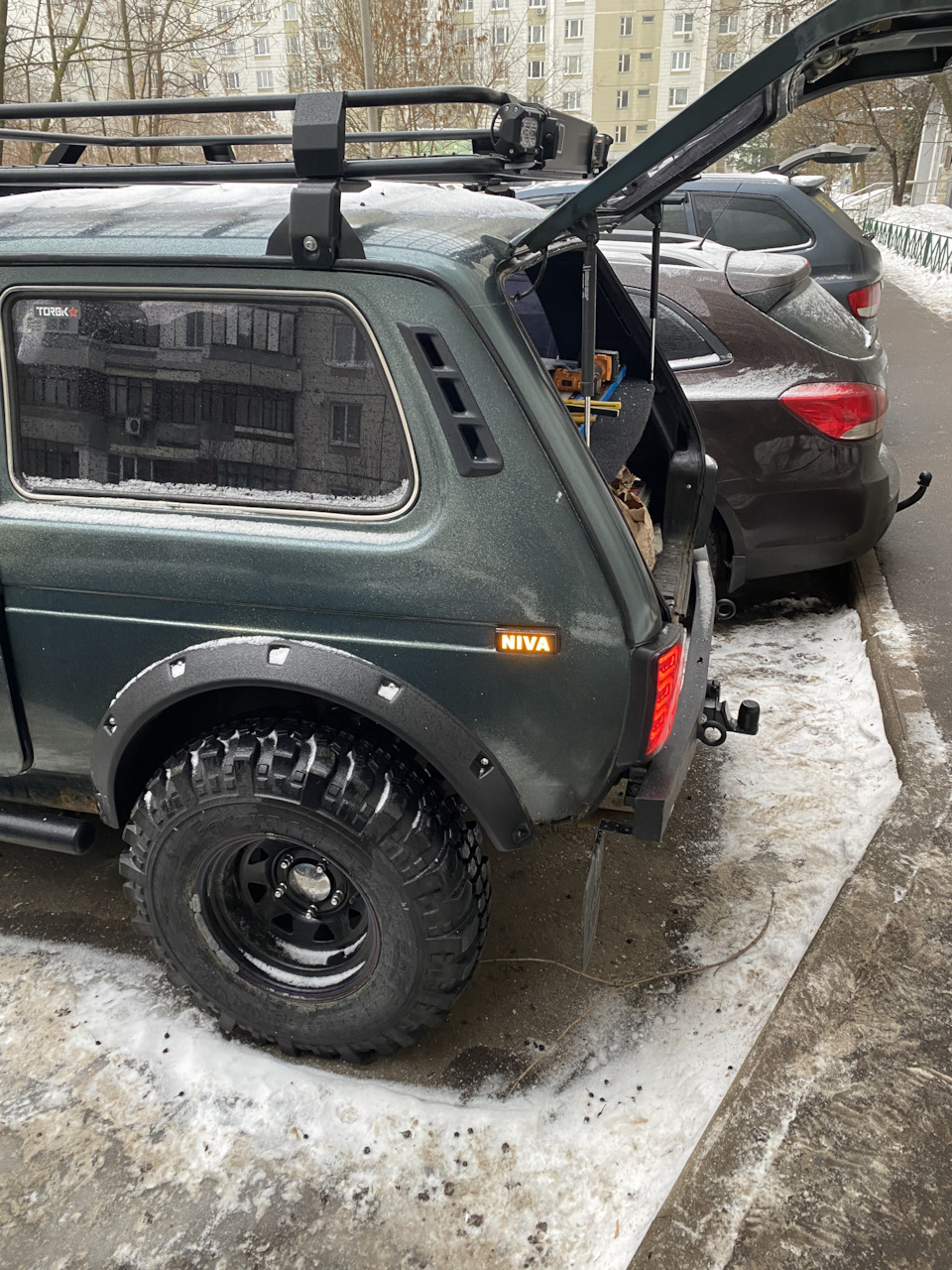 Боковой габарит — Lada 4x4 3D, 1,6 л, 2005 года | просто так | DRIVE2