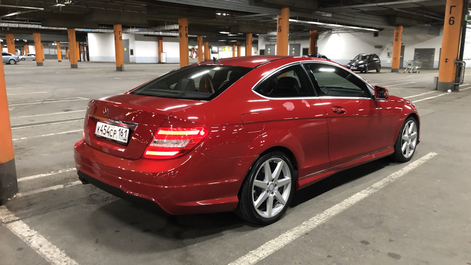 Mercedes-Benz C-Class Coupe (C204) 1.8 бензиновый 2013 | Red Rocket ...