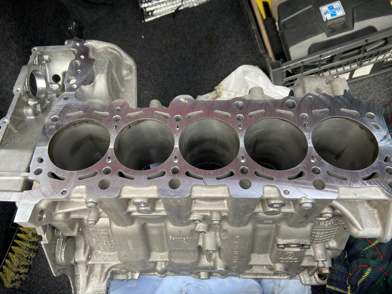 Вернули бойца в строй — Audi RS3 (8VA), 2,5 л, 2017 года | визит на ...