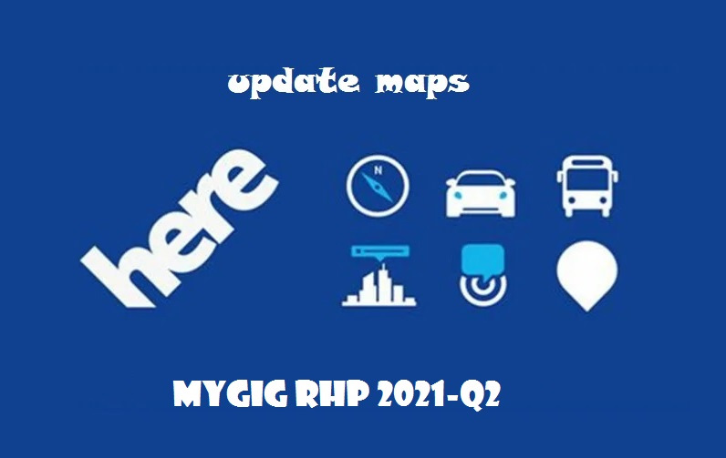 MyGig 730N RHP обновление карт HERE 2021-Q2 — Jeep Compass (1G), 2,4 л ...