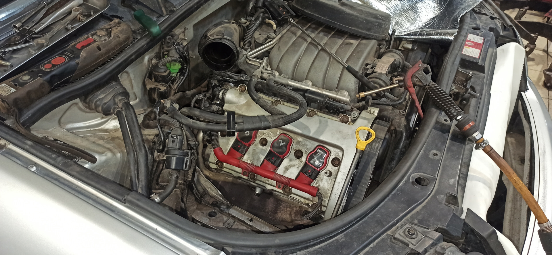 P1055 Устранена ну и так помелочи — Audi A6 (C5), 3 л, 2002 года ...